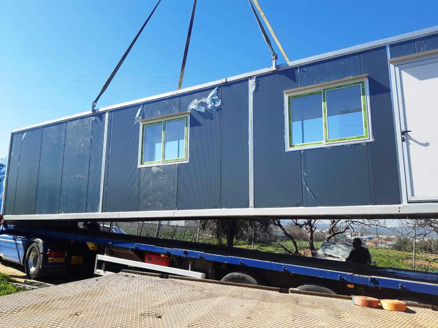 isobox oikiskoi μεταλλικα σπιτια τυπου κοντεινερ προκατ καθε διαστάσης